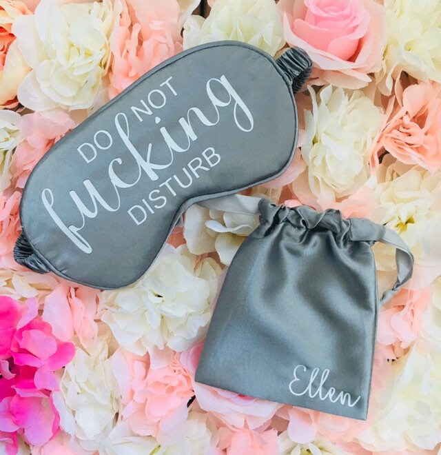 Personalised Eye Mask Rude Eye Mask Funny Eye Mask Eye Mask - Etsy UK