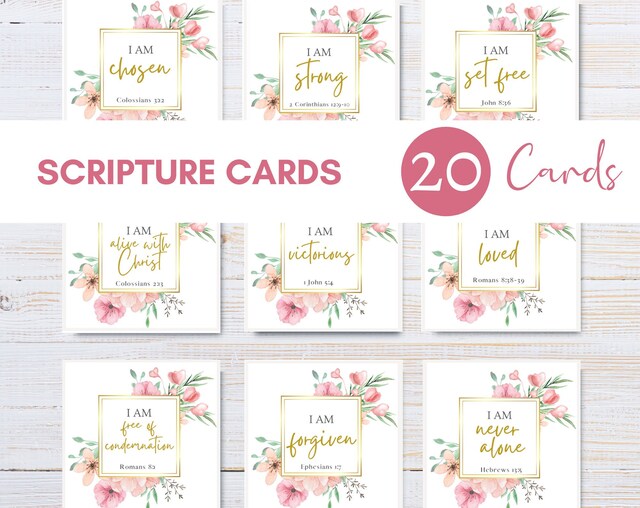 BiblePrintablesShop - Etsy