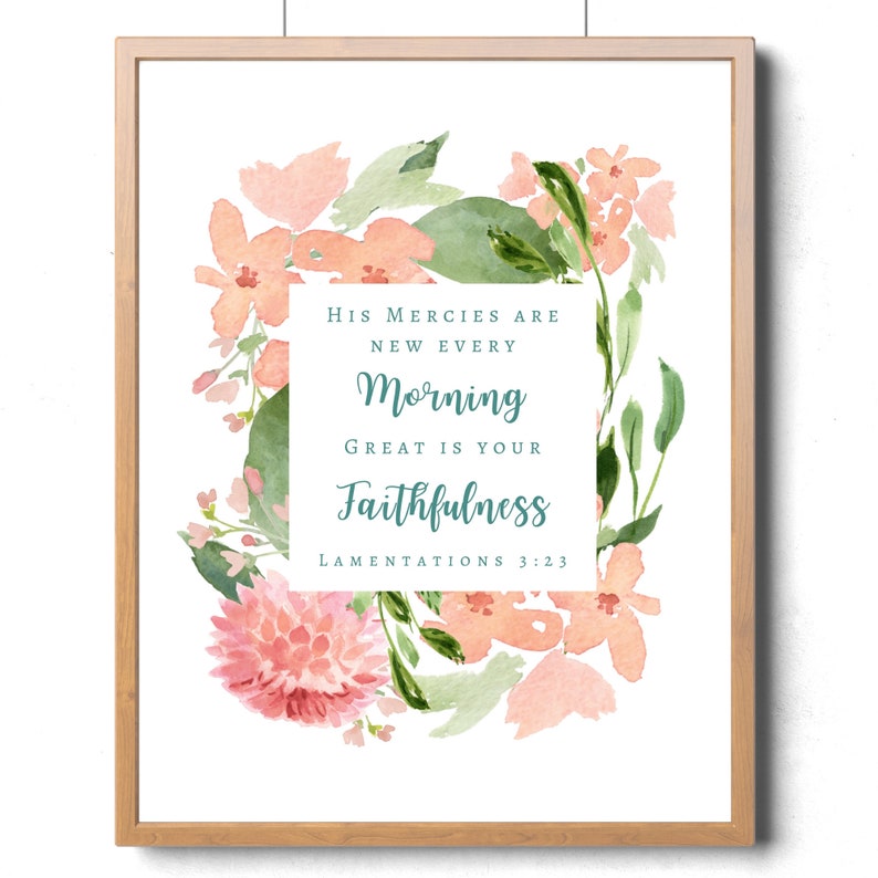 Bible Verse Printable Set, Christian Wall Art, Bible Verses Prints ...