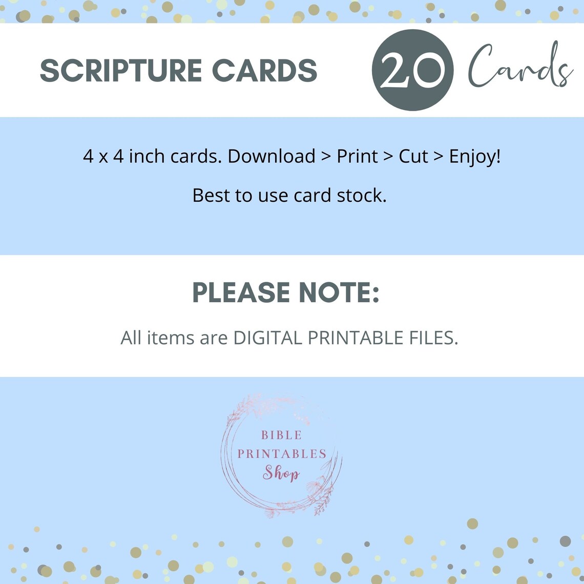 Scripture Coloring Cards, Scripture Memory Verses, Mini Scripture Cards ...