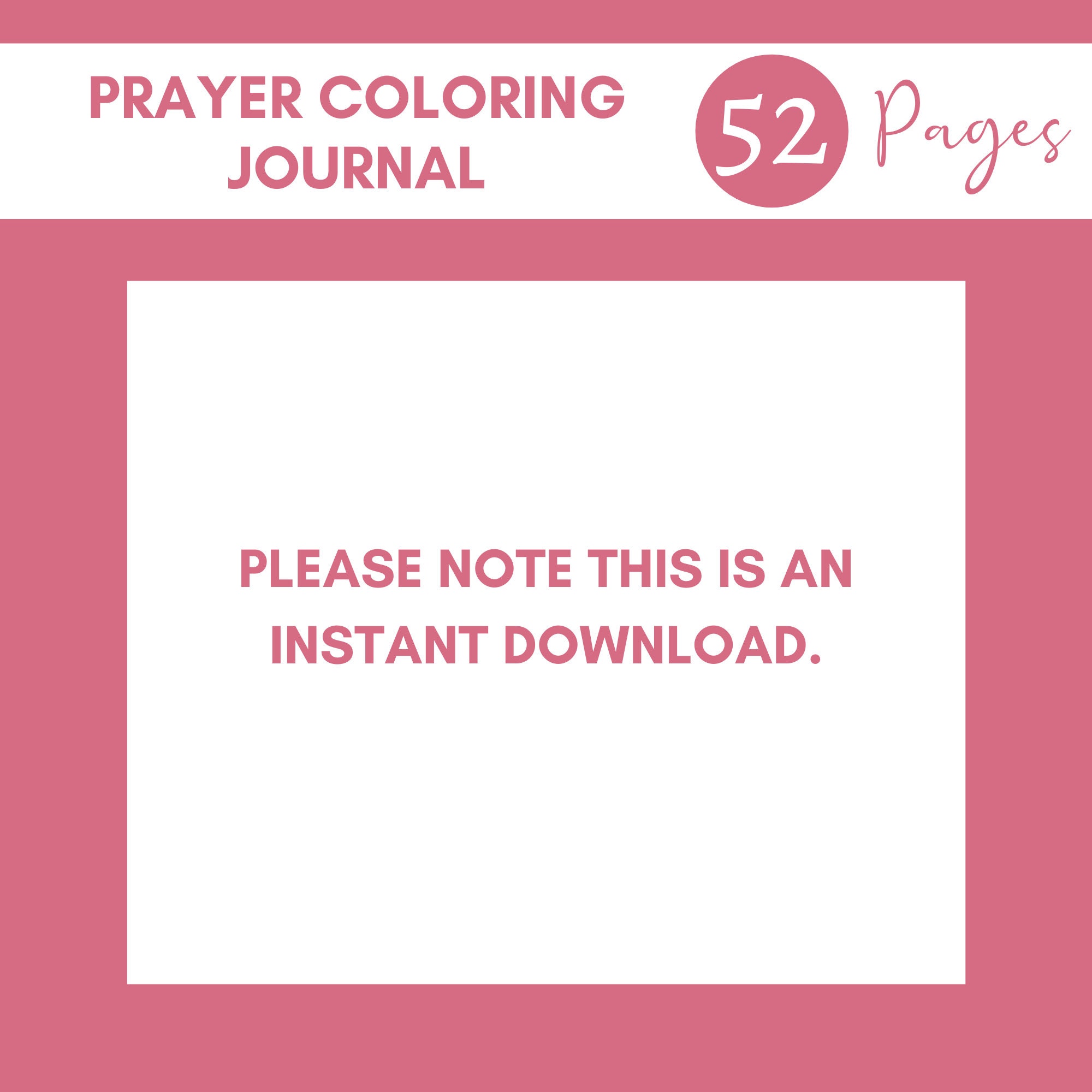Prayer Journal Printable, Prayer Notebook, Prayer Journal for Women ...