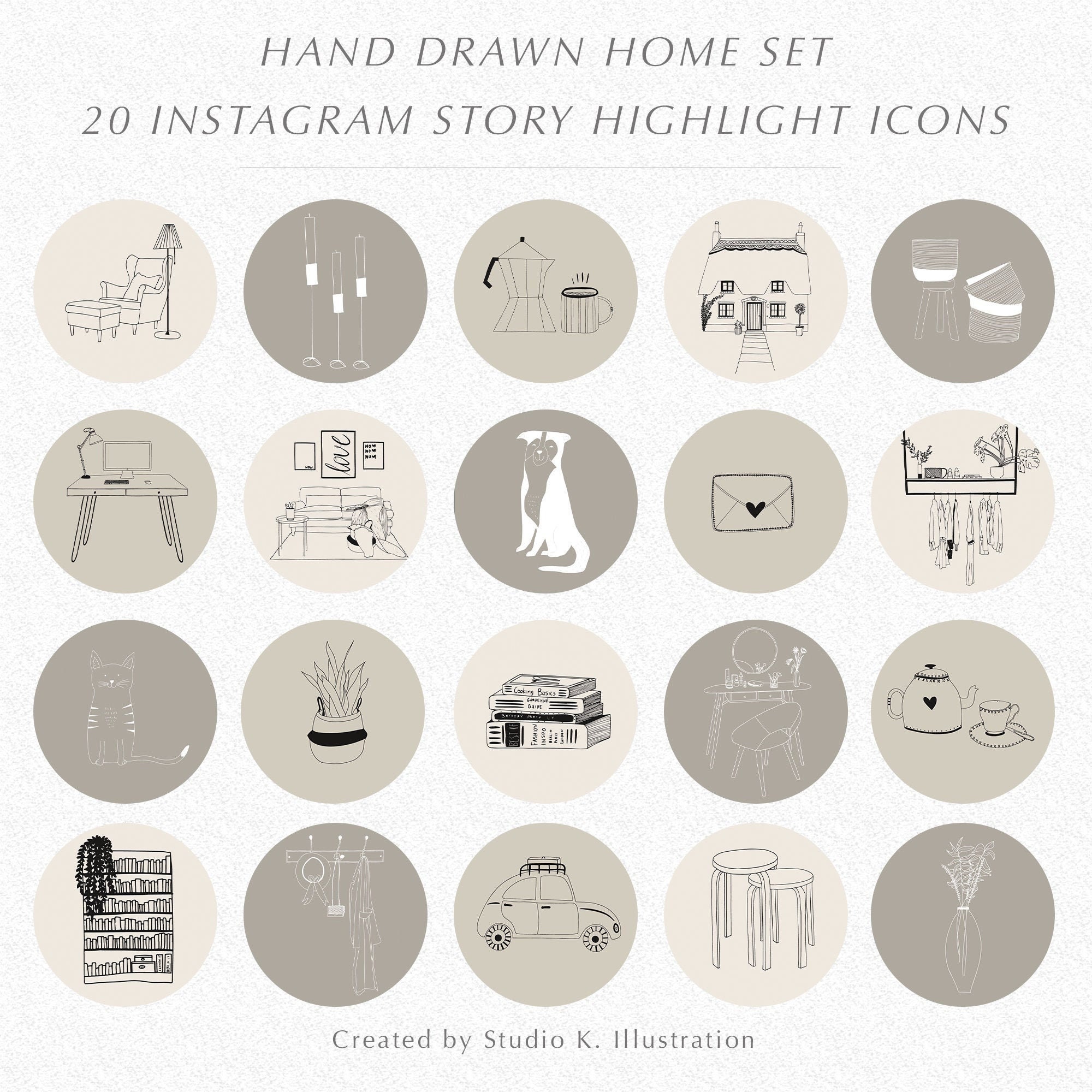 Instagram Home Icons