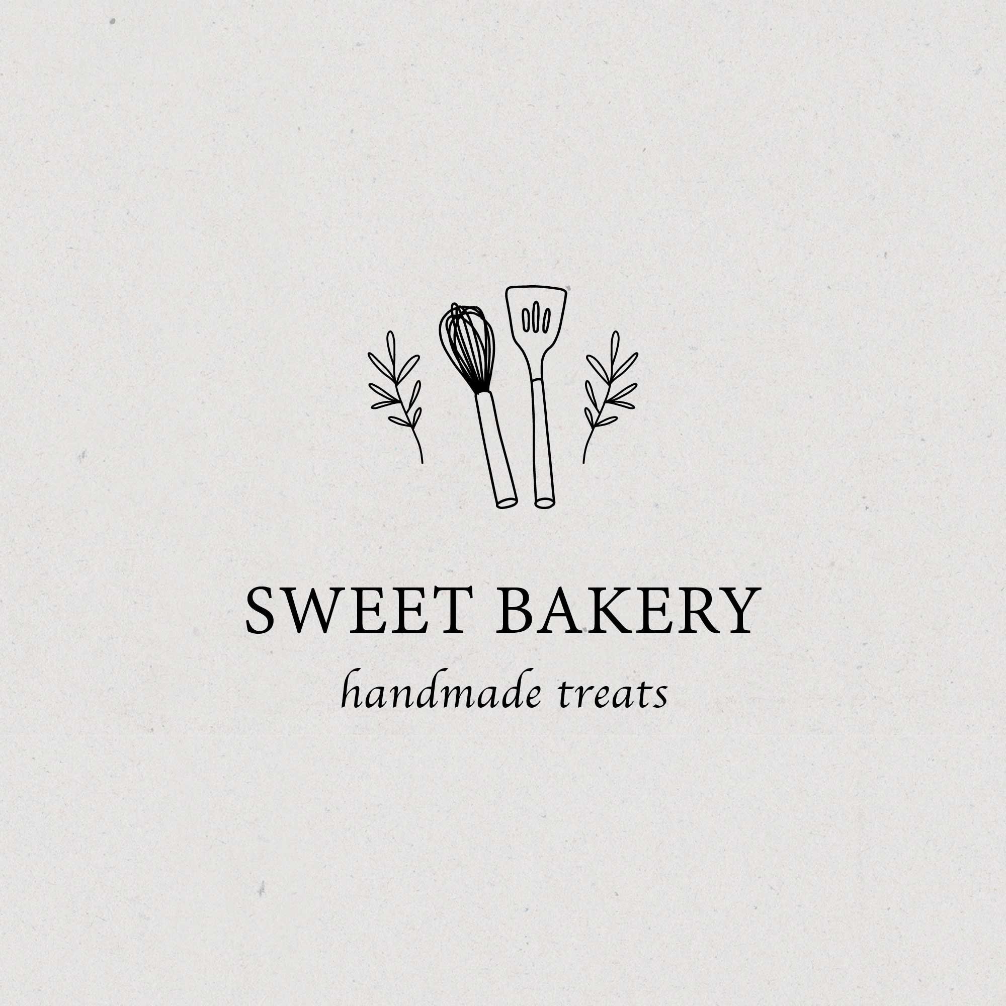 Premade Baker Brand Logo Design, Business Bakery Custom Brand, Food ...