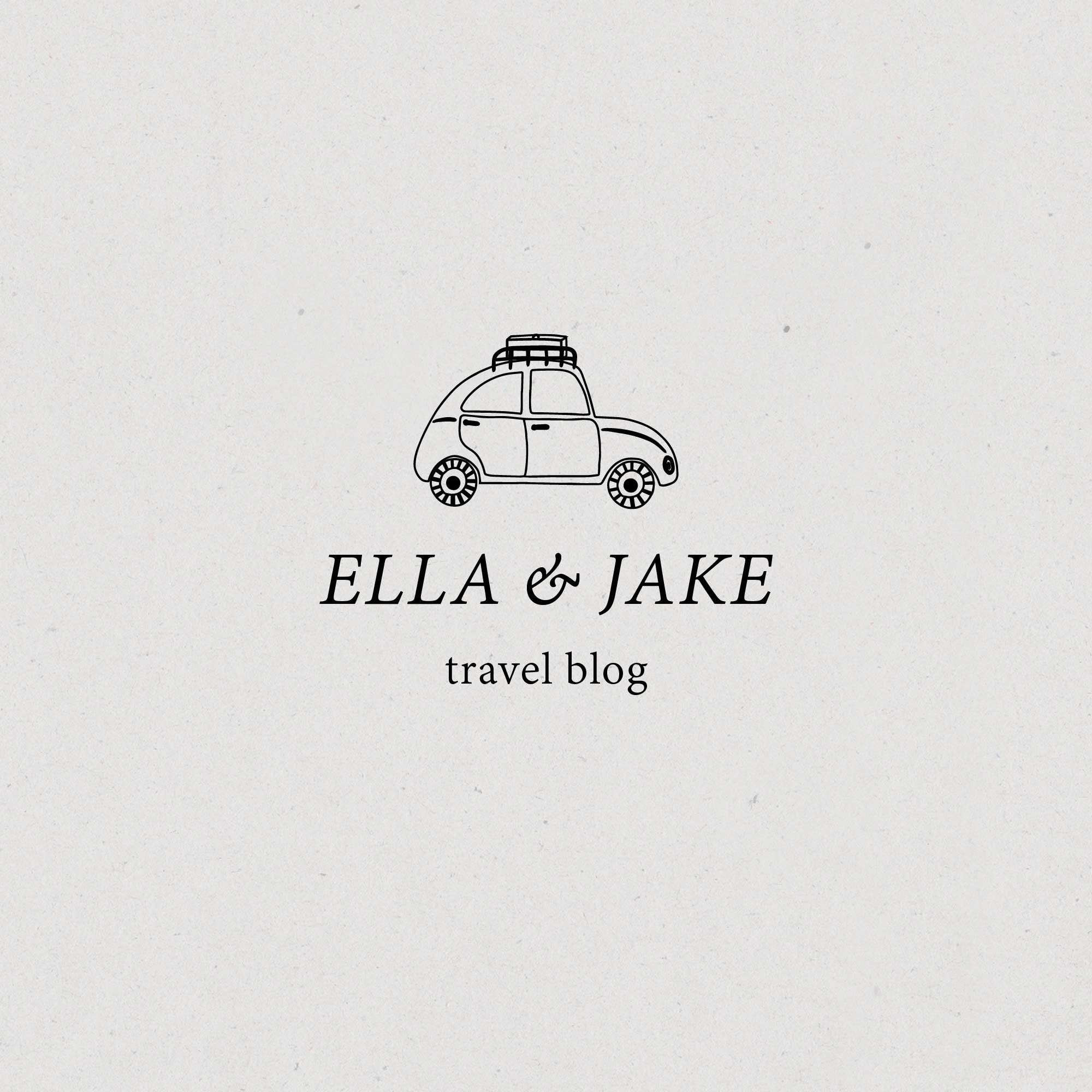 Travel Blog Blogger Logo Design Brand Template Custom Design ...