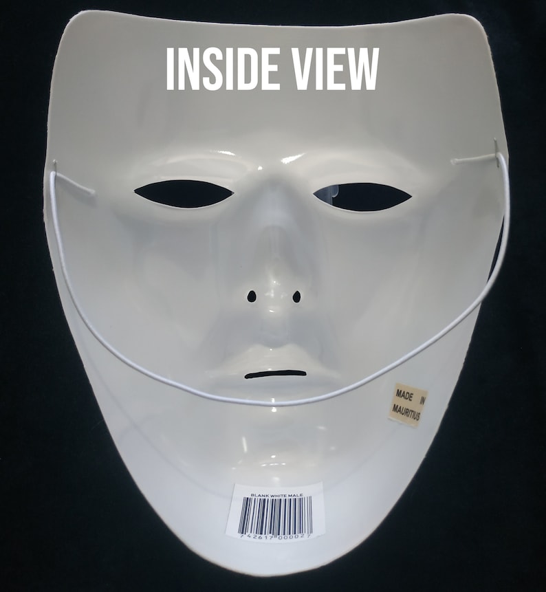 Cesar/caesar 1983 Blank Male Mask RECASTS Kabuki Mask Joey - Etsy