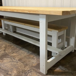 8ft Farm Table - Etsy