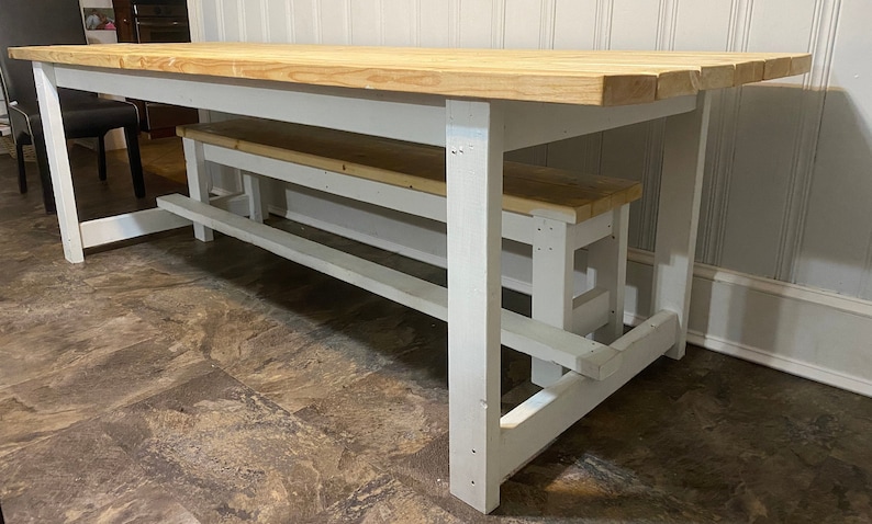 8ft Farm Table - Etsy