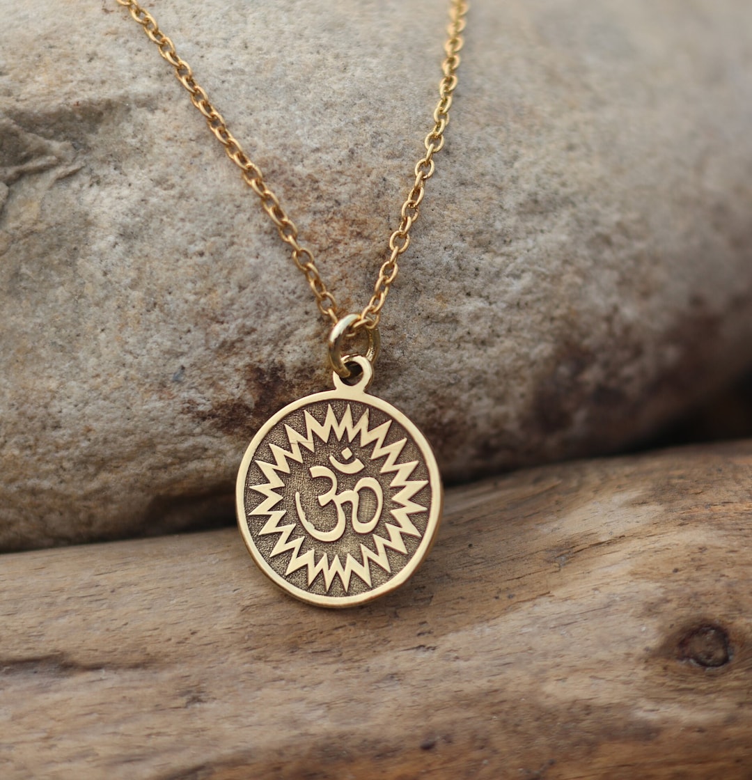 Om Necklace, Lord Symbol Pendant, Traditional Pendant Necklace ...