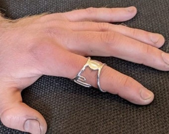 Thumb Splint 925 Silver Ring, MCP Hyperextension Splint, Arthritis ...