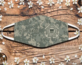 Coast Guard Face Mask | Etsy