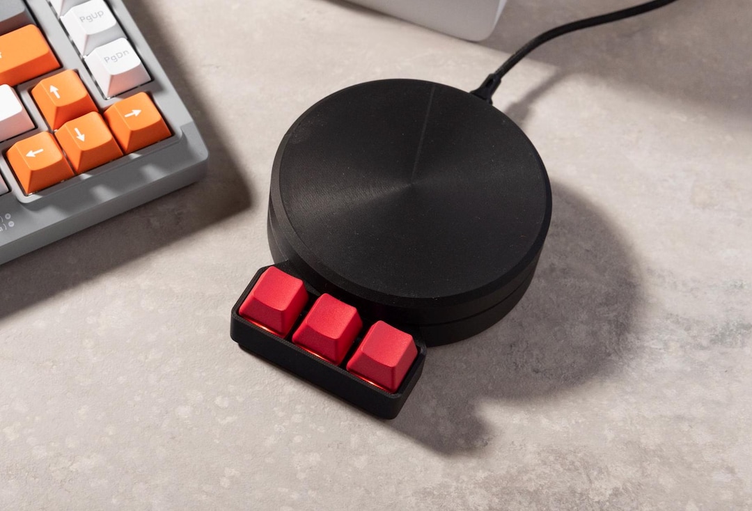 KNOB V2.1: Volume Dial and Macropad With VIA & QMK Customization and ...