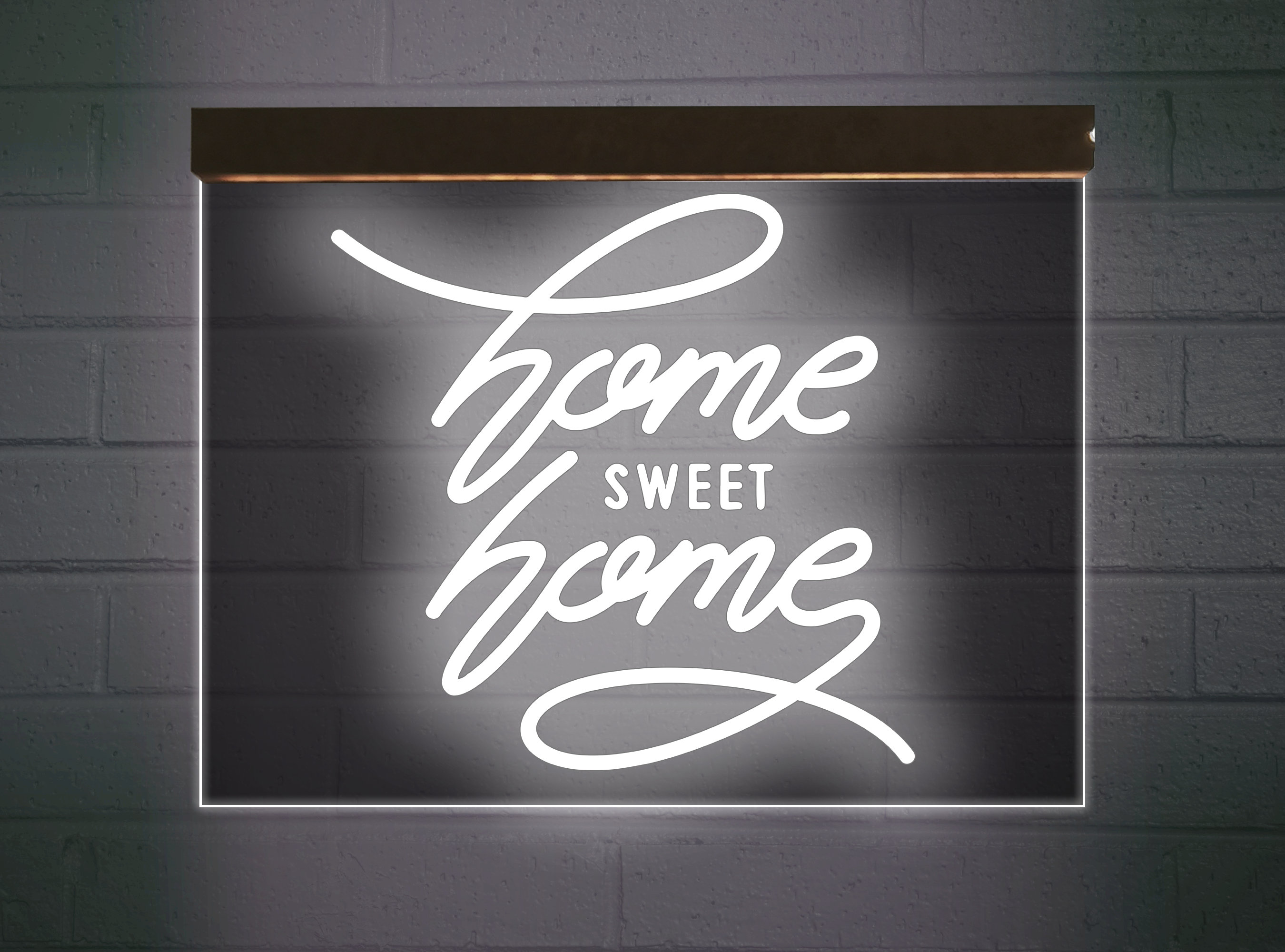 Home sweet home neon signHome sweet home wall decorLed neon | Etsy