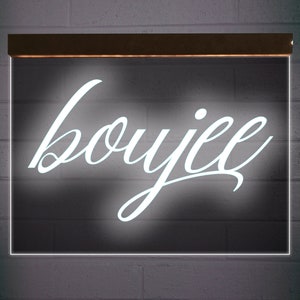 Boujee Neon Sign,boujee Wall Decor,neon Light Sign for Wall,led Sign ...