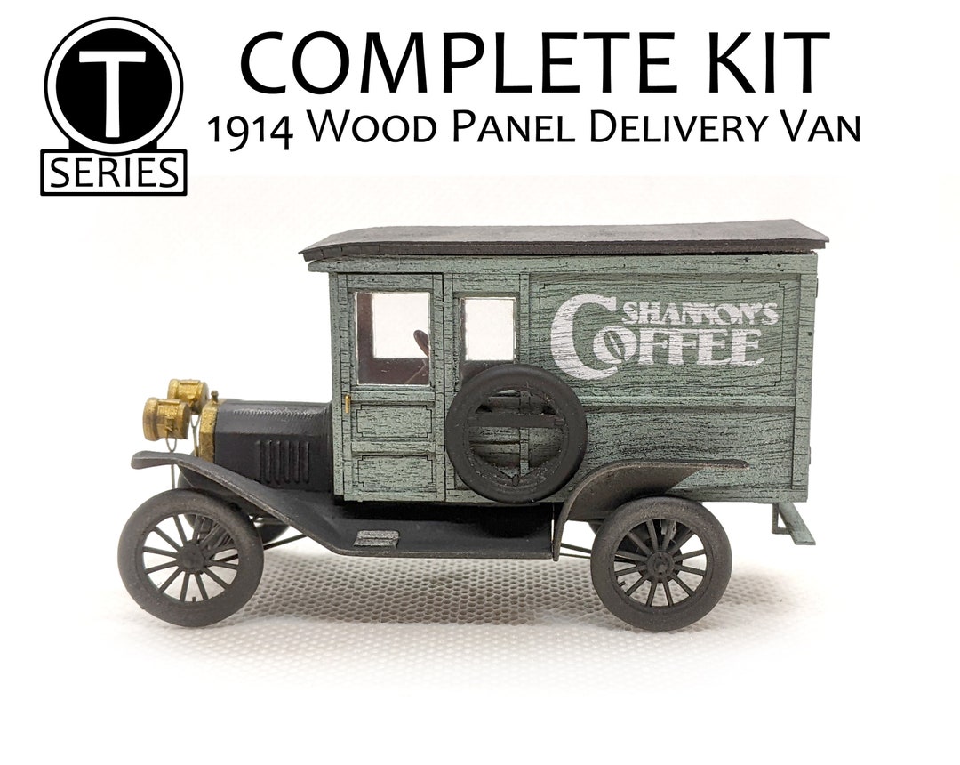 1:48 Scale T 1914 Wood Panel Van Kit unpainted - Etsy