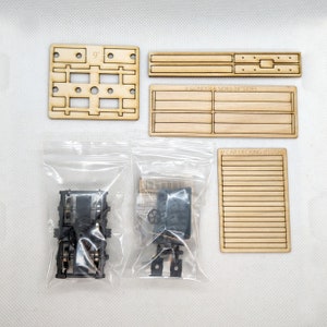 1:48 Scale On2/on30 Narrow Gauge 9' Low Gondola Kit (unpainted Wood ...