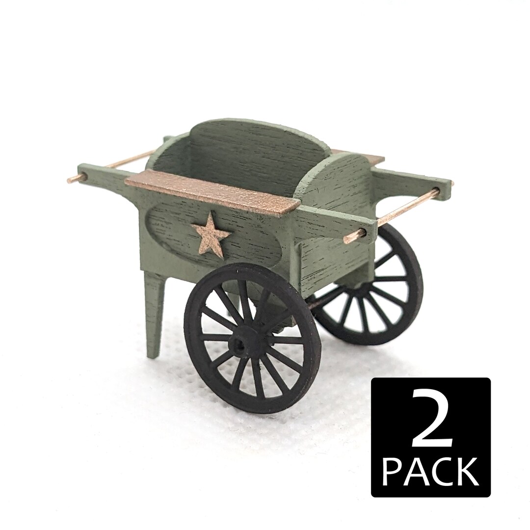 1:48 Scale - 2 PACK - Vendor Cart "a" Kits (unpainted Wood, Resin) - Etsy