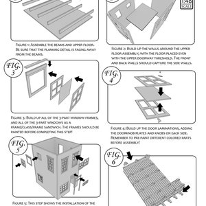 1:48 Scale Building Kit "ramona's Room for Rent" (unpainted Multi-media ...