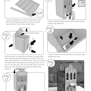 1:48 Scale Building Kit "loomis Studio" (unpainted Wood) - Etsy