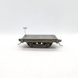 1:48 Scale On2/on30 Narrow Gauge 9' Flat Car Complete Kit (unpainted ...