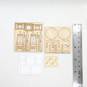 1:48 Scale Painter's Set Kit (unfinished Wood, Paper) - Etsy
