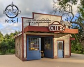 1:48 Scale Structure Kit ollie's Motor Garage - Etsy