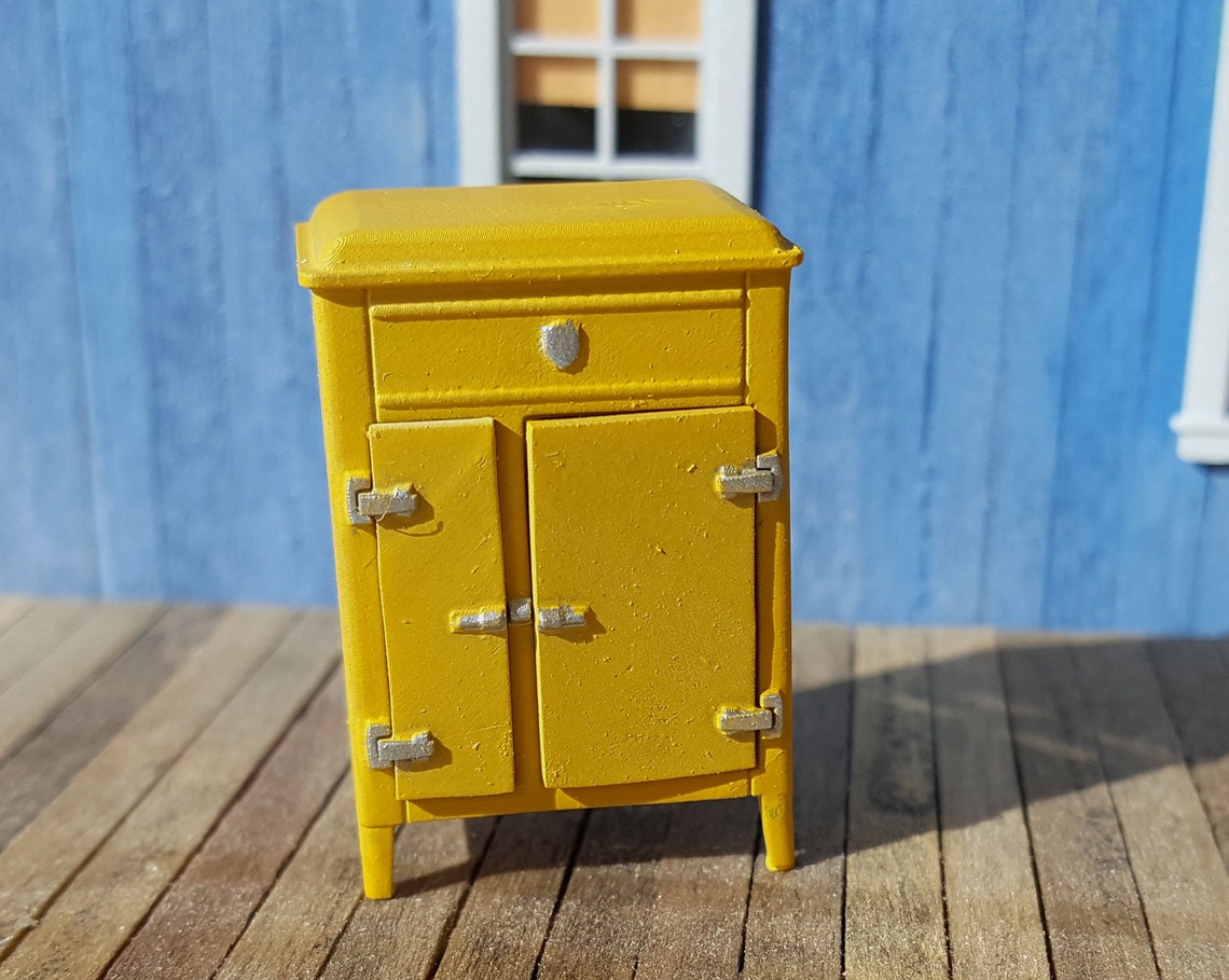1:48 Scale 1920's Refrigerator Kit unpainted Resin - Etsy
