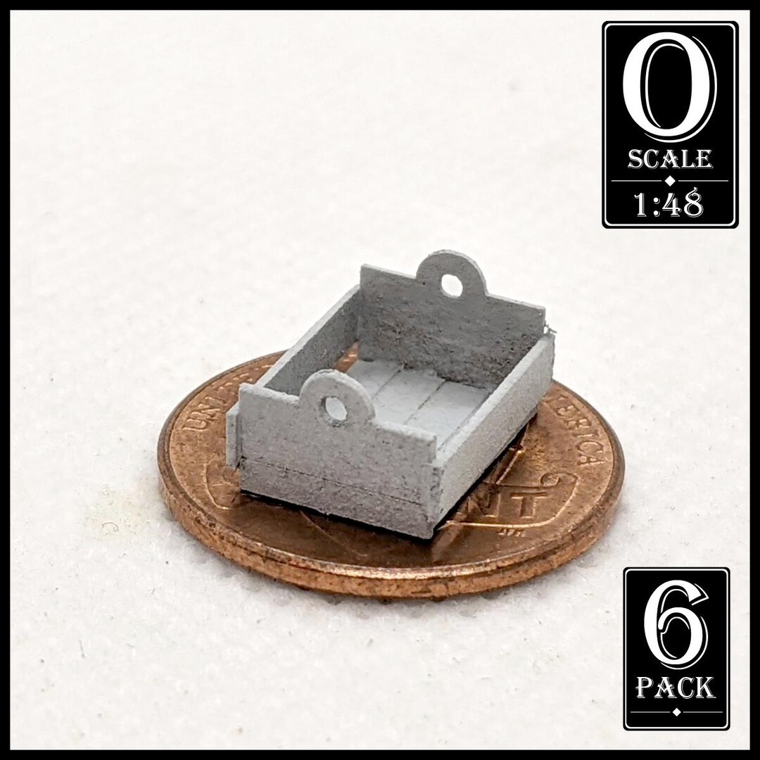 1:48 Scale Crate Style "c" Kit X6 (unpainted Laserboard) - Etsy