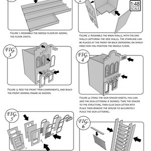 1:48 Scale Building Kit "loomis Studio" (unpainted Wood) - Etsy