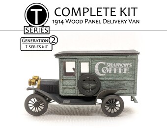 1:48 Scale TT Series Truck Kit With Wood Bed (generation 2) (unpainted ...