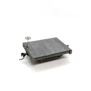1:48 Scale On2/on30 Narrow Gauge 9' Flat Car Complete Kit (unpainted ...