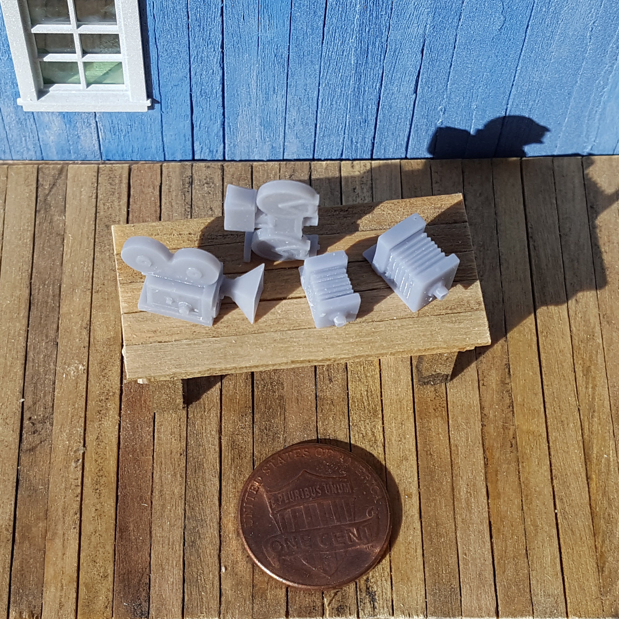 1:48 Scale 1920's Film Buff Set unpainted Resin - Etsy