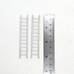 1:48 Scale 12' Ladder Kit X2 (unpainted Wood) - Etsy