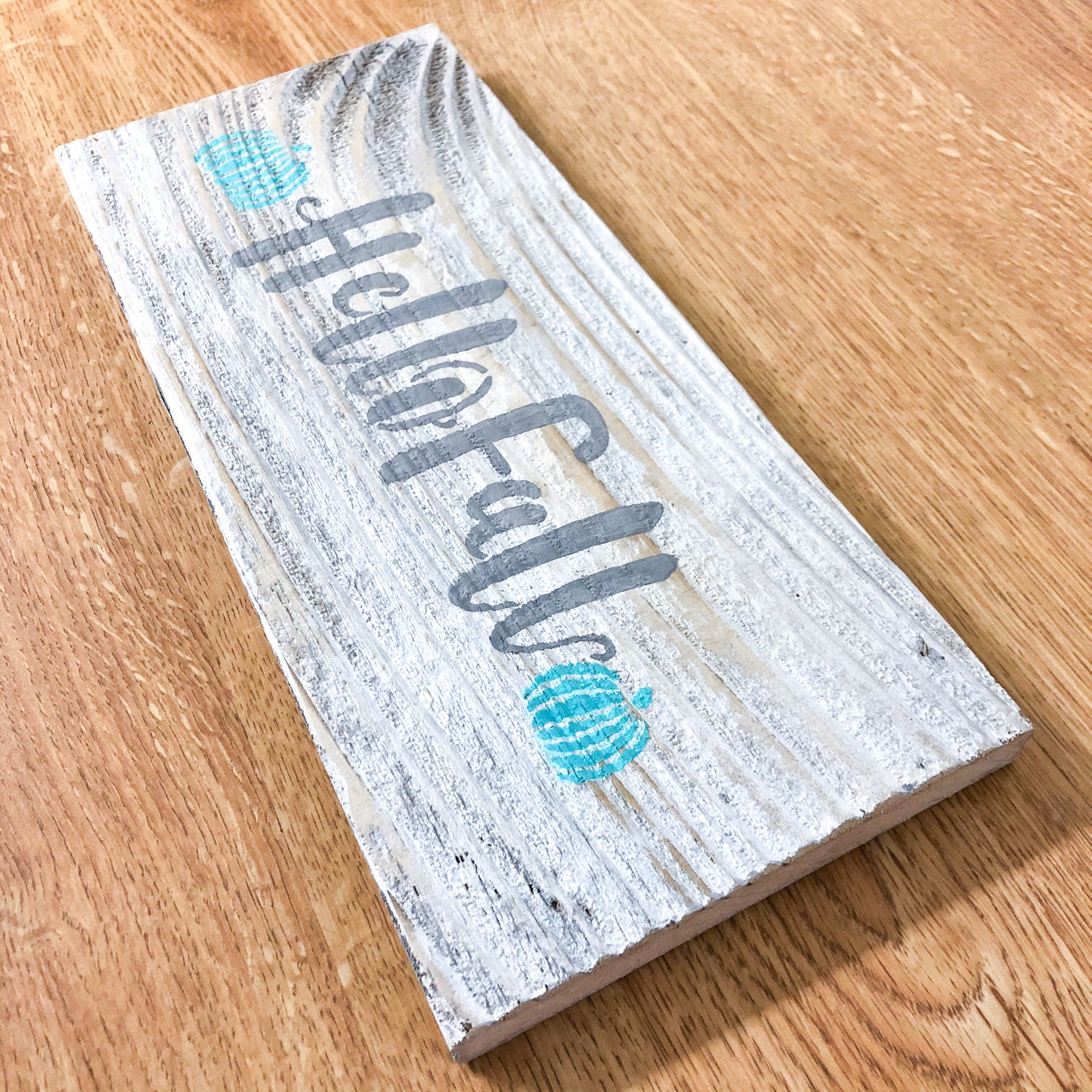 Hello Fall Welcome Sign Hand Painted Pumpkin Welcome Sign - Etsy