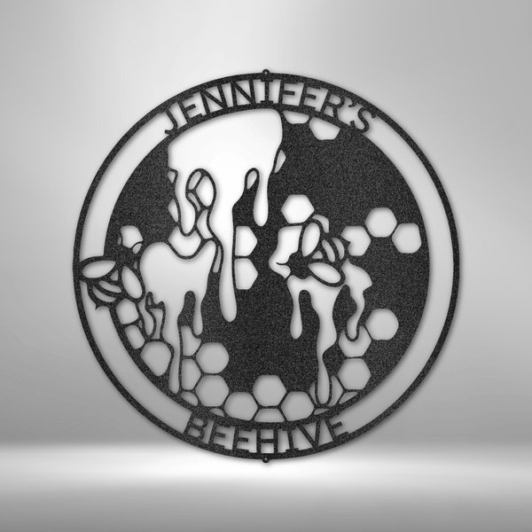 Personalized Number Monogram Metal Sign, Address Metal Sign, Initial ...