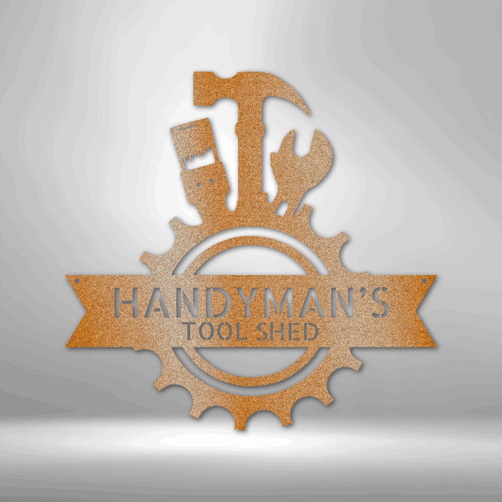 Handyman Shop Sign- Garage Shop Sign - Workshop Sign - Handyman Gift ...