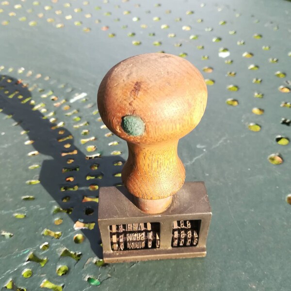 Old Date Stamp - Etsy