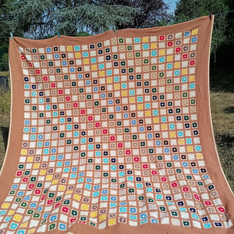 Afghan Bedspread - Etsy