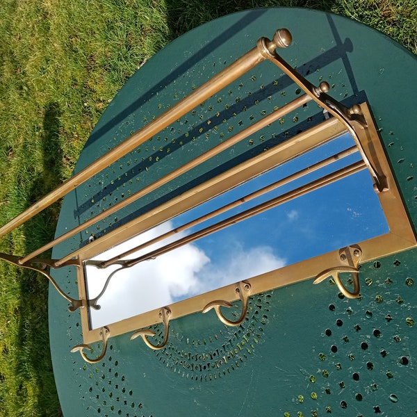 Mirror Coat Rack - Etsy