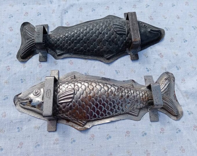 Old Chocolate Mold Letang Fish Shape - Etsy