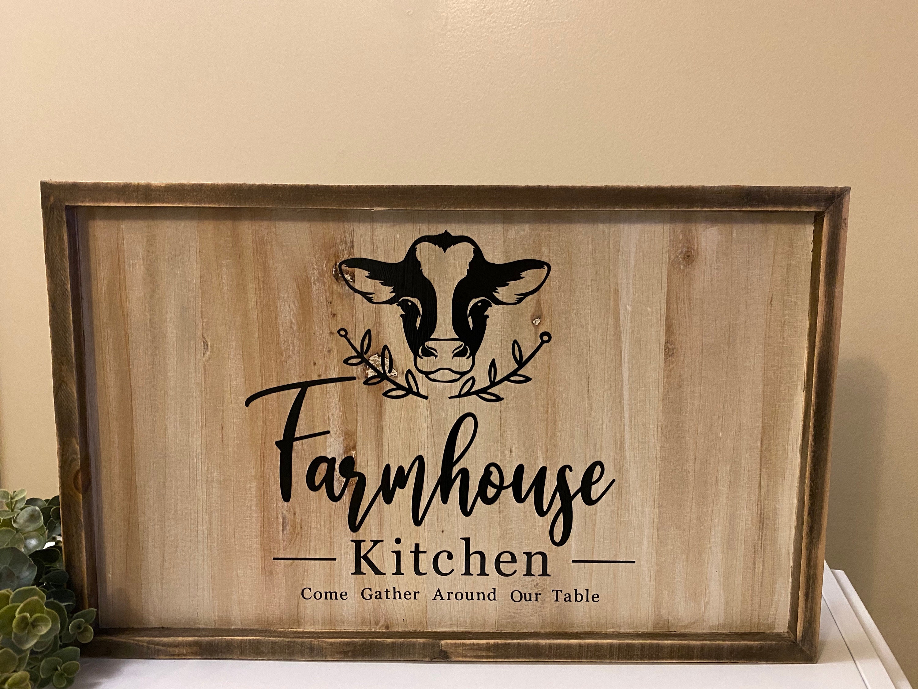 Farmhouse Kitchen Home Decor Sign | Etsy