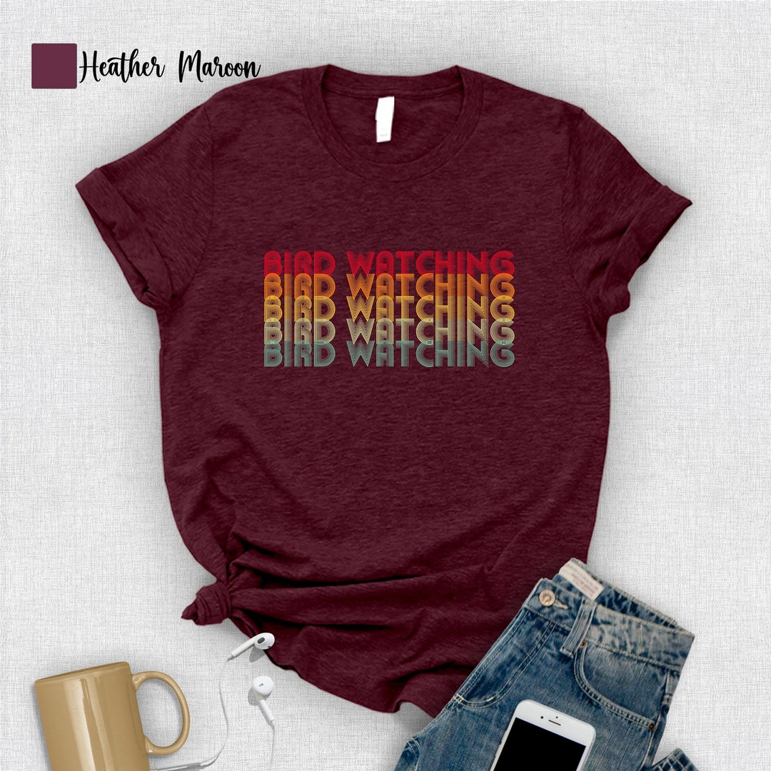 Bird Watching Shirt,bird Lover Gift,ornithology Print Shirt,bird Nerd ...