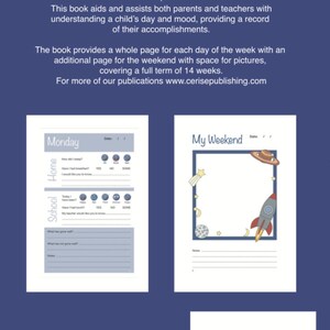 Digital Download - Home School Diary - in to Space - Etsy