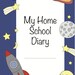 Digital Download - Home School Diary - in to Space - Etsy