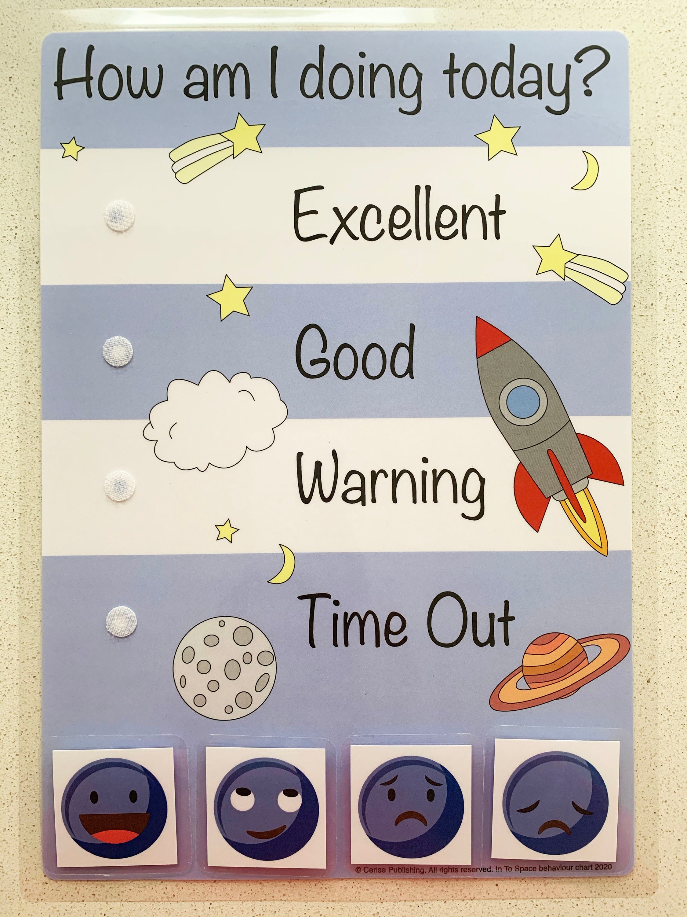 Positive Behaviour Warning Chart in to Space - Etsy