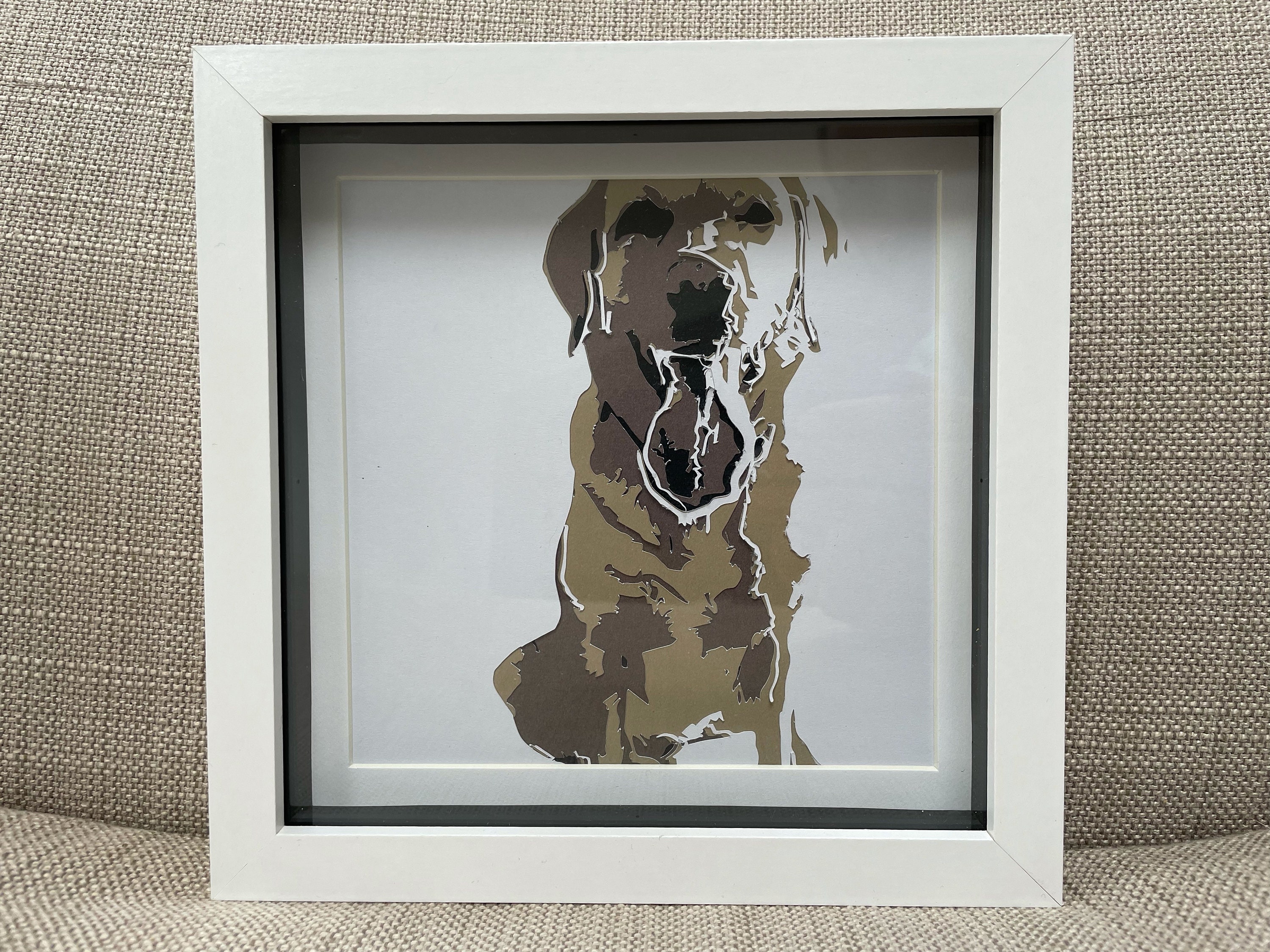 Personalised Framed Paper Cut Artwork for New Home Wedding | Etsy