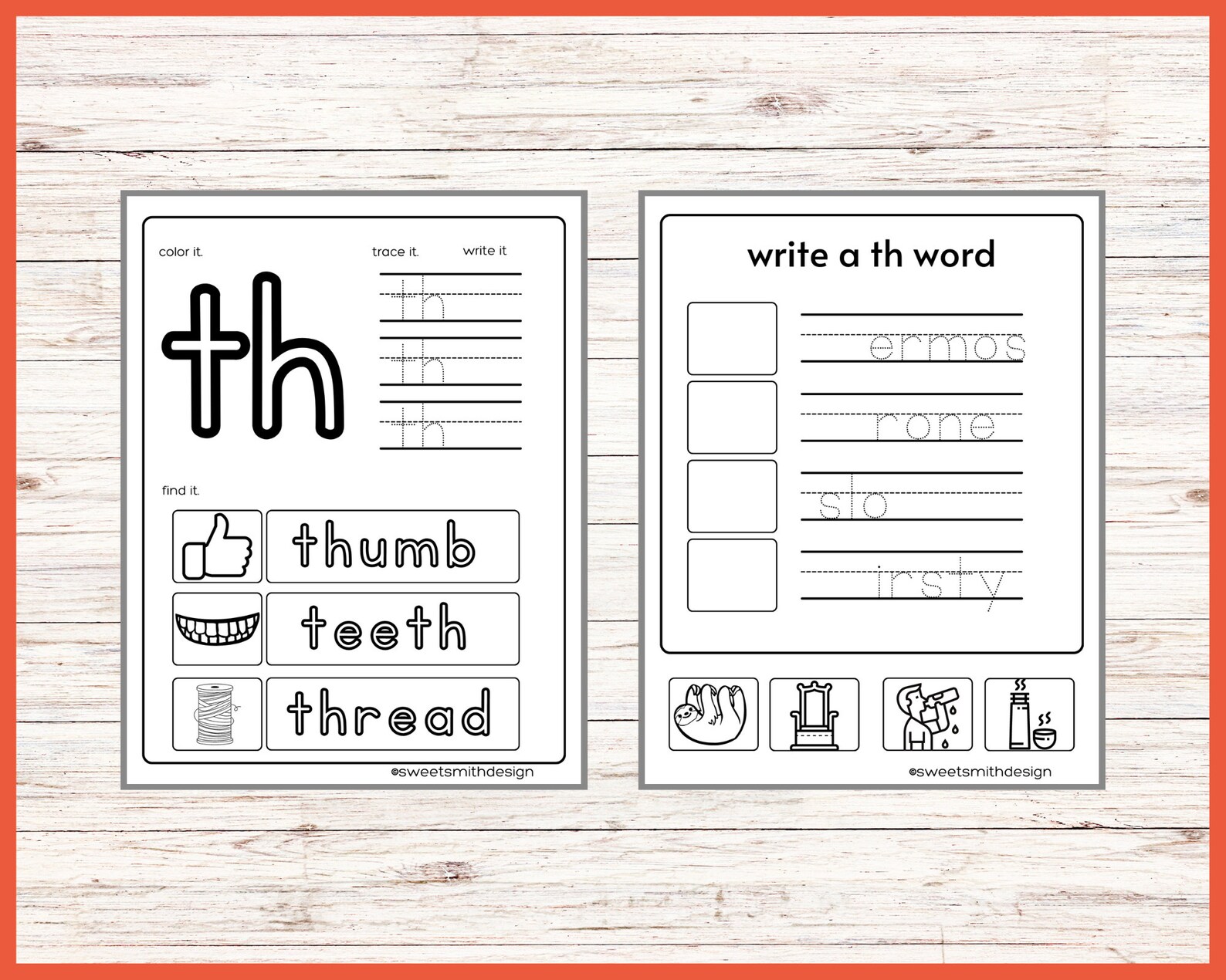 Digraph Worksheets, Kindergarten, First Grade, Learning to Read ...