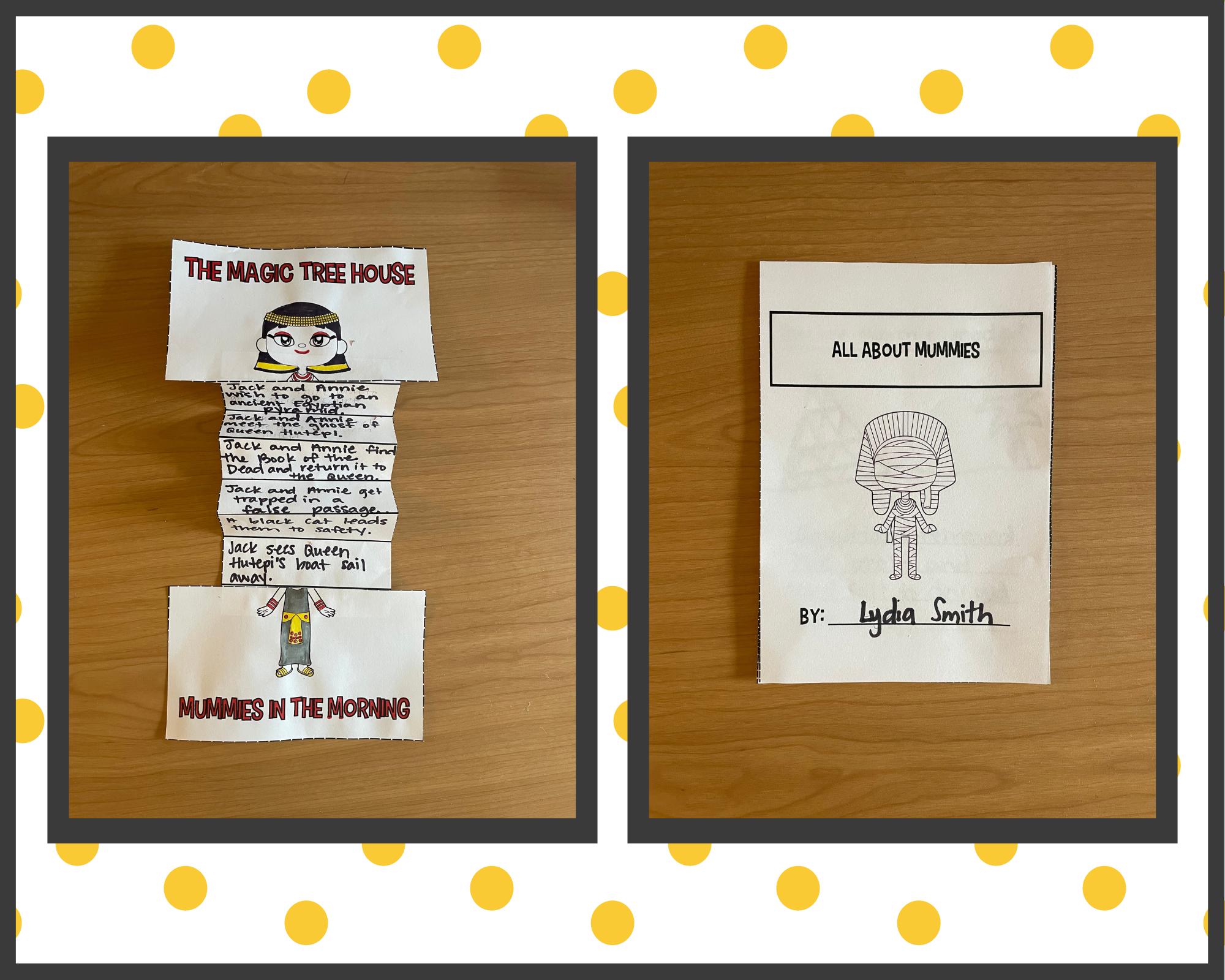 Novel Study of Magic Tree House Mummies in the Morning Reading ...