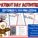 Patriot Day | September 11 | No Prep Activities | Mini Lesson ...
