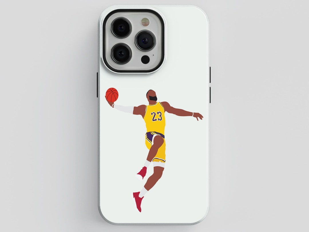 Lebron James Premium iPhone Case Basketball Phone Case Basketball ...