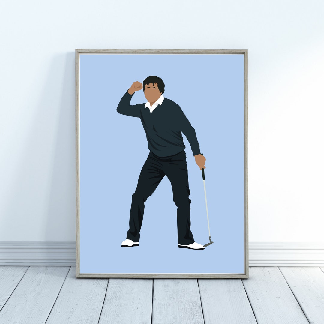 Seve Ballesteros Poster Seve Ballesteros Geschenke Seve Ballesteros ...